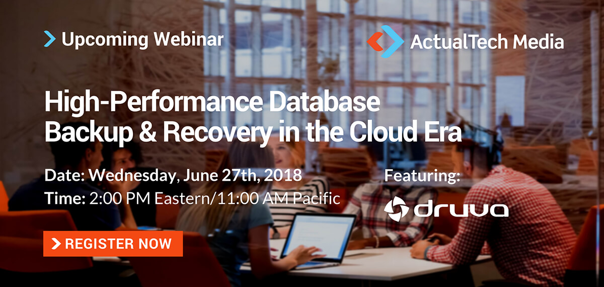 IT Webinar: High-Performance Database Backup and Recovery in the Cloud...
