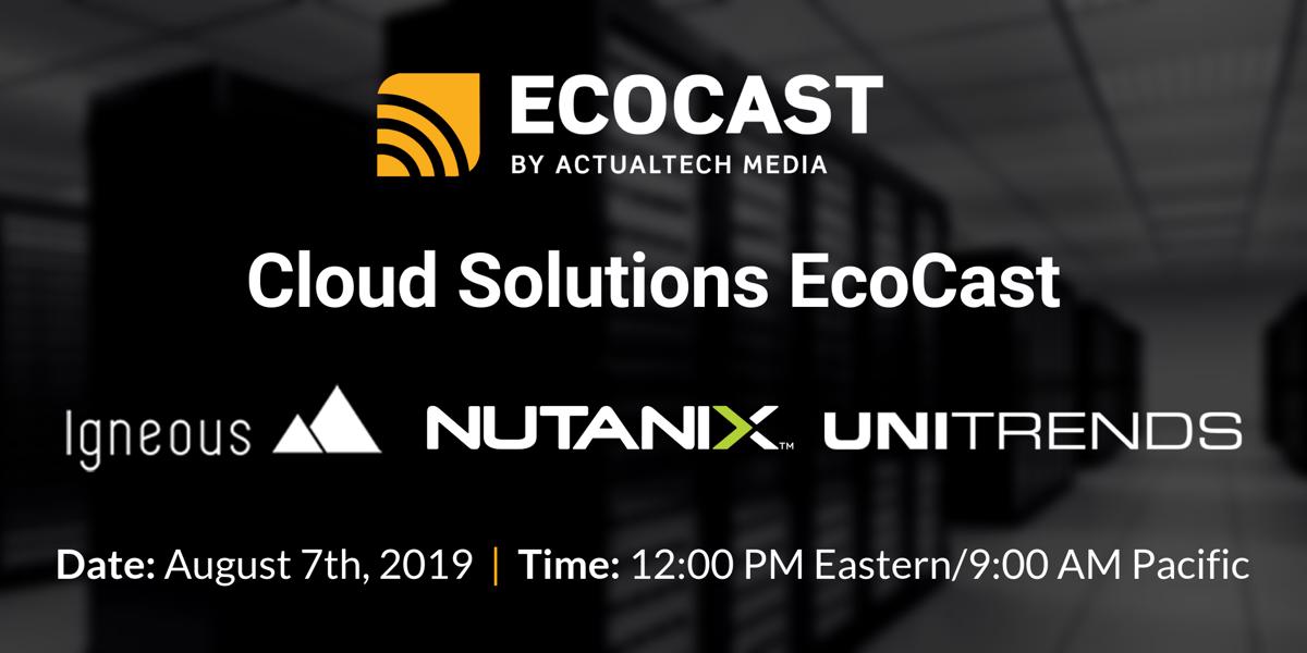 Webinar: Cloud Solutions EcoCast
