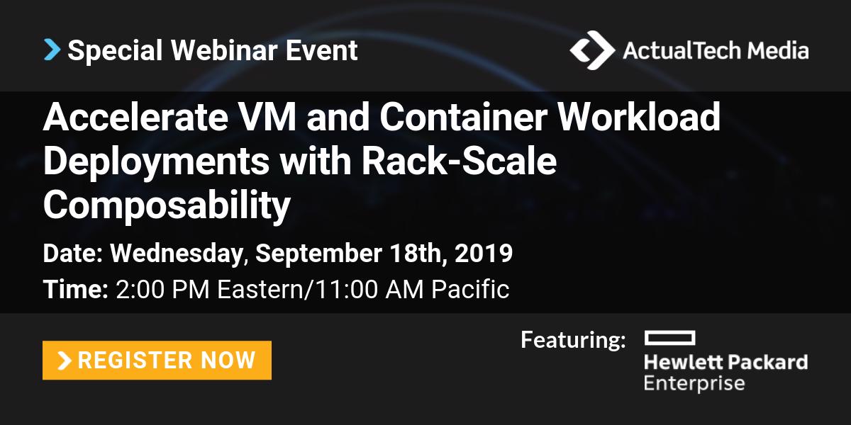 Webinar: Accelerate VM and Container Workload Deployments with Rack-Sc...
