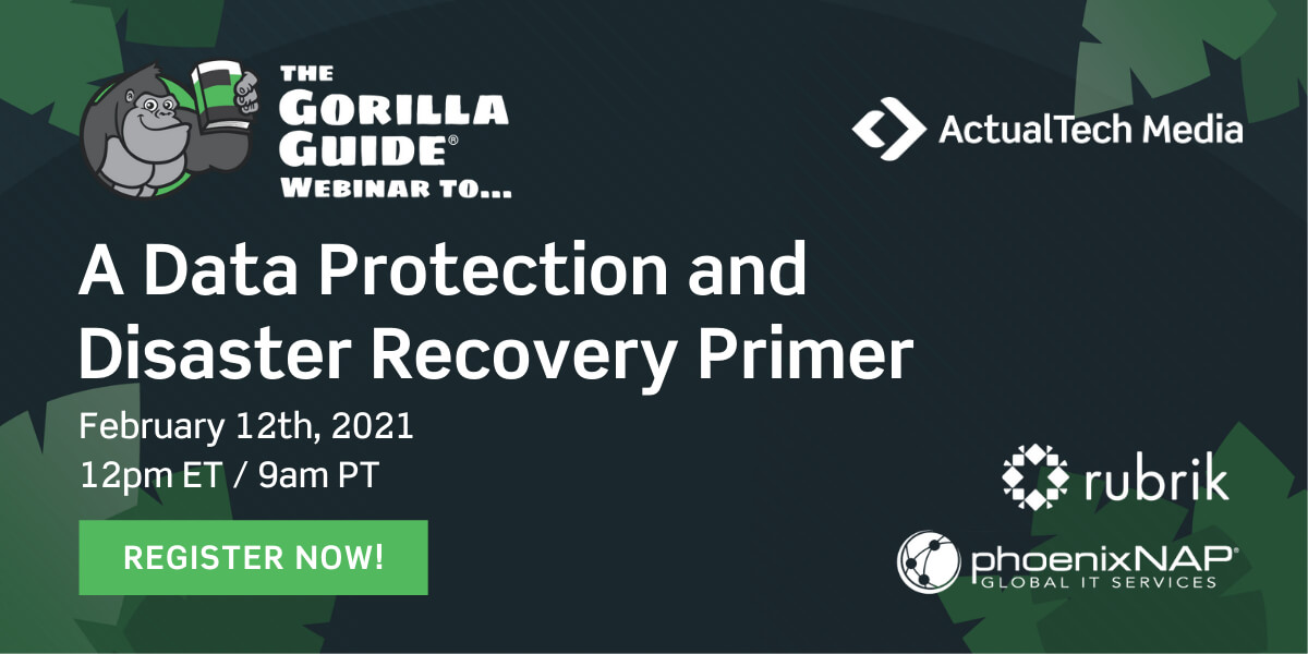 Webinar: A Data Protection and Disaster Recovery Primer