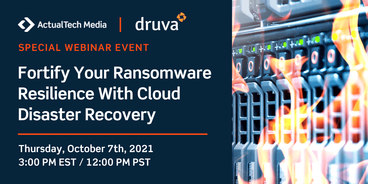 Webinar: Fortify Your Ransomware Resilience With Cloud Disaster Recove...