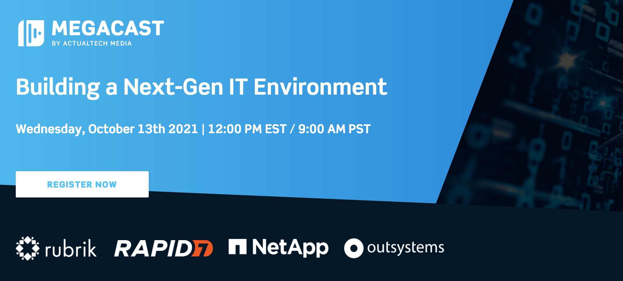 Webinar: Building a Next-Gen IT Environment