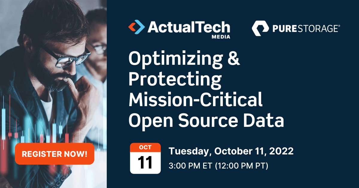 Webinar: Optimizing & Protecting Mission-Critical Open Source Data