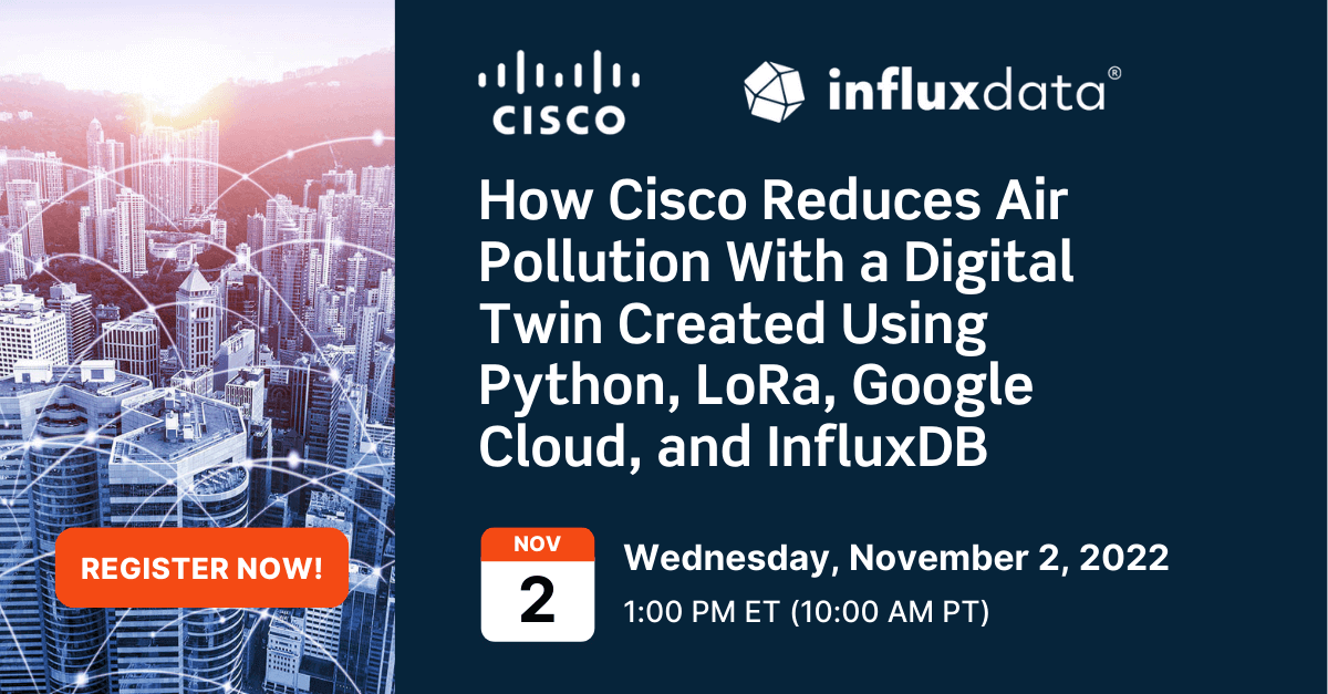 Webinar: How Cisco Reduces Air Pollution With a Digital Twin Created U...