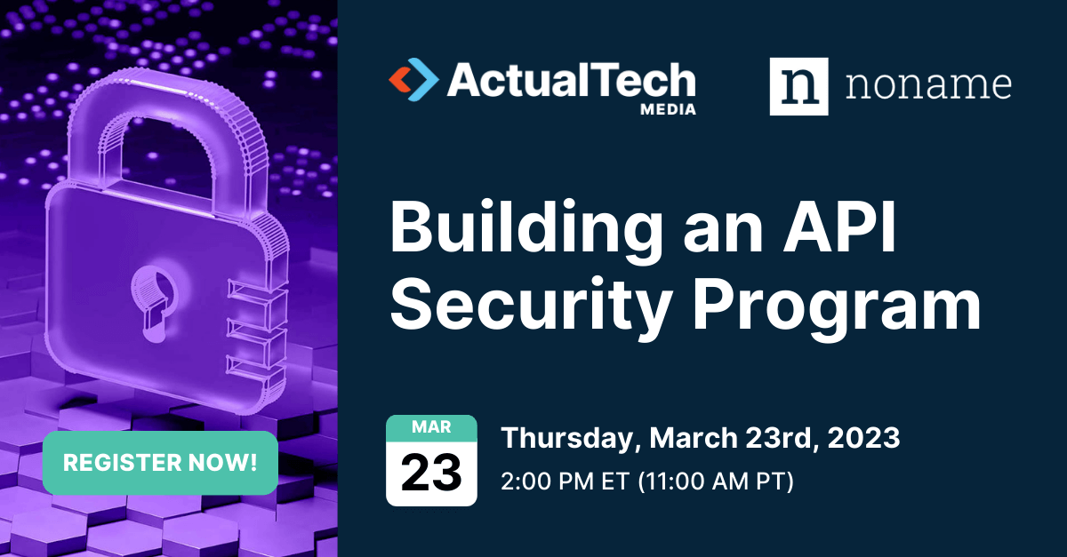 It Webinar Building An Api Security Program