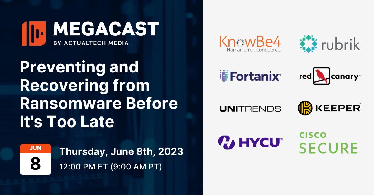 Webinar: Preventing and Recovering from Ransomware Before It's To...