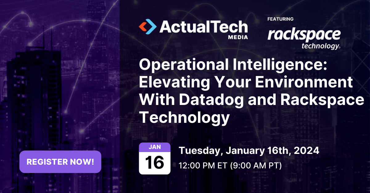 Webinar: Operational Intelligence: Elevating Your Environment With Dat...