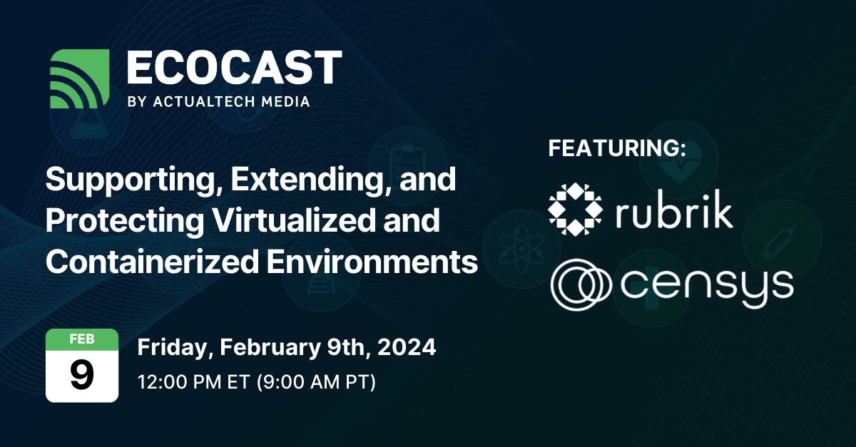 Webinar: Improving Security and Ransomware Preparedness in Healthcare...