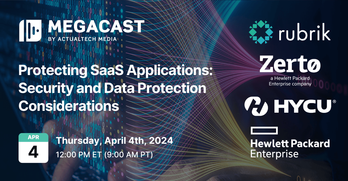 Webinar: Protecting SaaS Applications: Security and Data Protection Co...