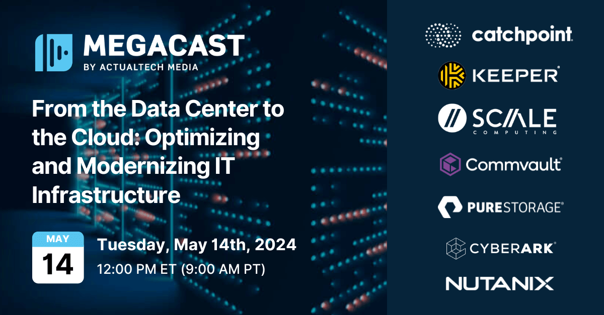 Webinar: From the Data Center to the Cloud: Optimizing and Modernizing...