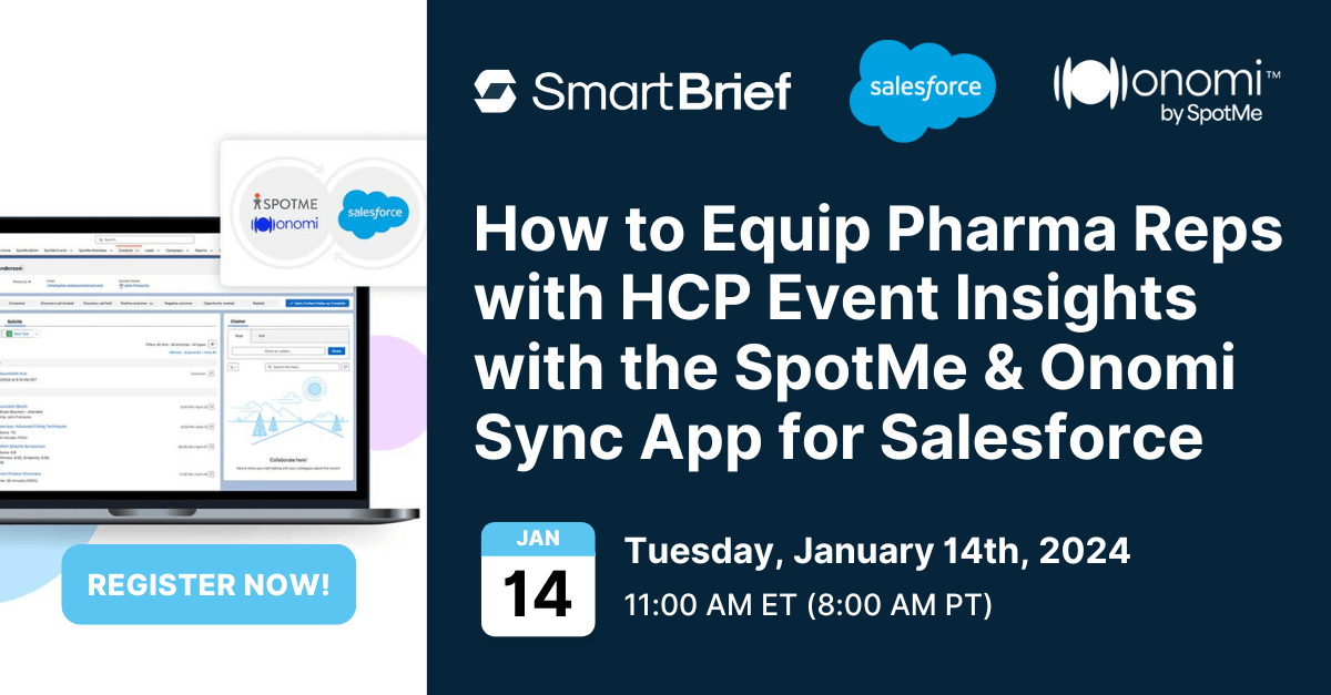 Webinar: How to Equip Pharma Reps with HCP Event Insights with the Spo...