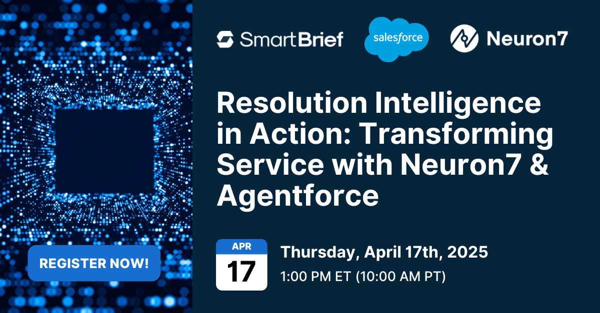 Webinar: Resolution Intelligence in Action: Transforming Service with...