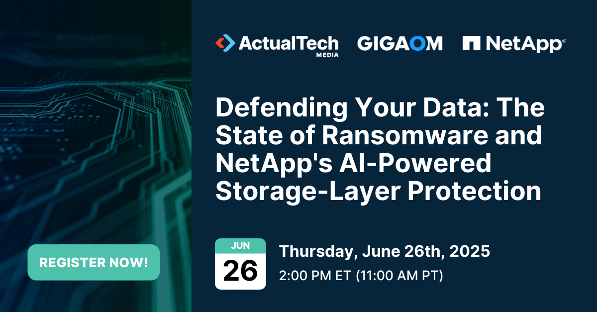 Webinar: Defending Your Data: The State of Ransomware and NetApp'...